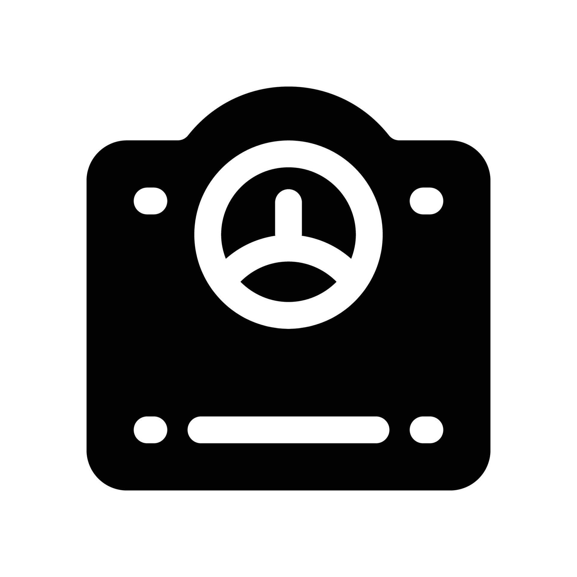 weight scale solid icon. 54888276 Vector Art at Vecteezy