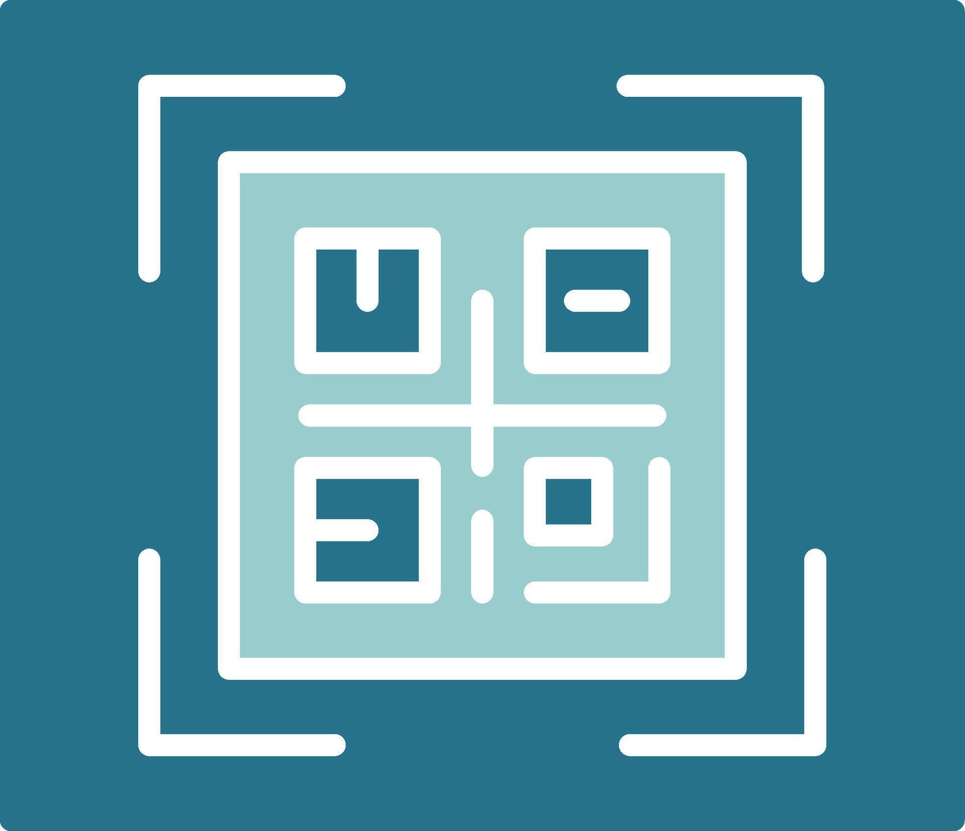 QR Code Solid Sample Icon 54890227 Vector Art at Vecteezy