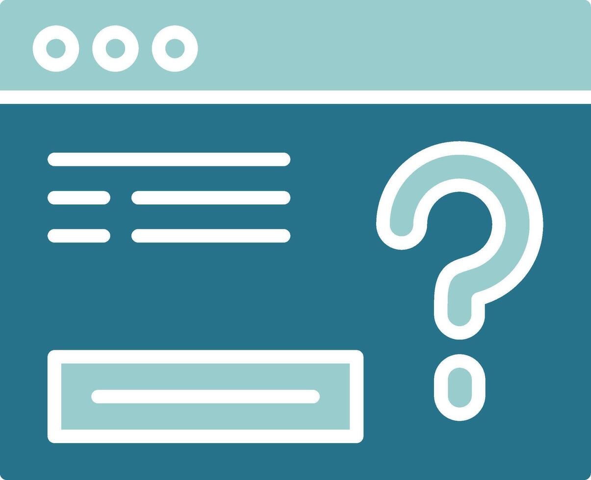 FAQ Solid Sample Icon 54890243 Vector Art at Vecteezy