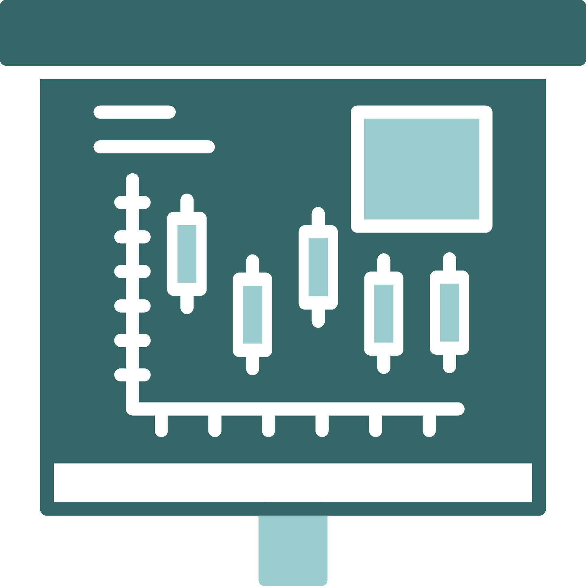 Candlestick Chart Solid Sample Design 54890413 Vector Art at Vecteezy