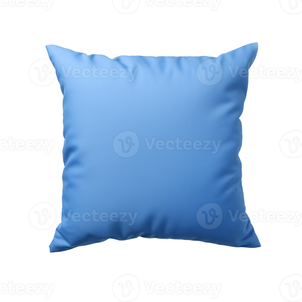 Soft Light Blue Square Decorative Throw Pillow on Transparent ... Soft Light Blue Square Decorative Throw Pillow on Transparent ...