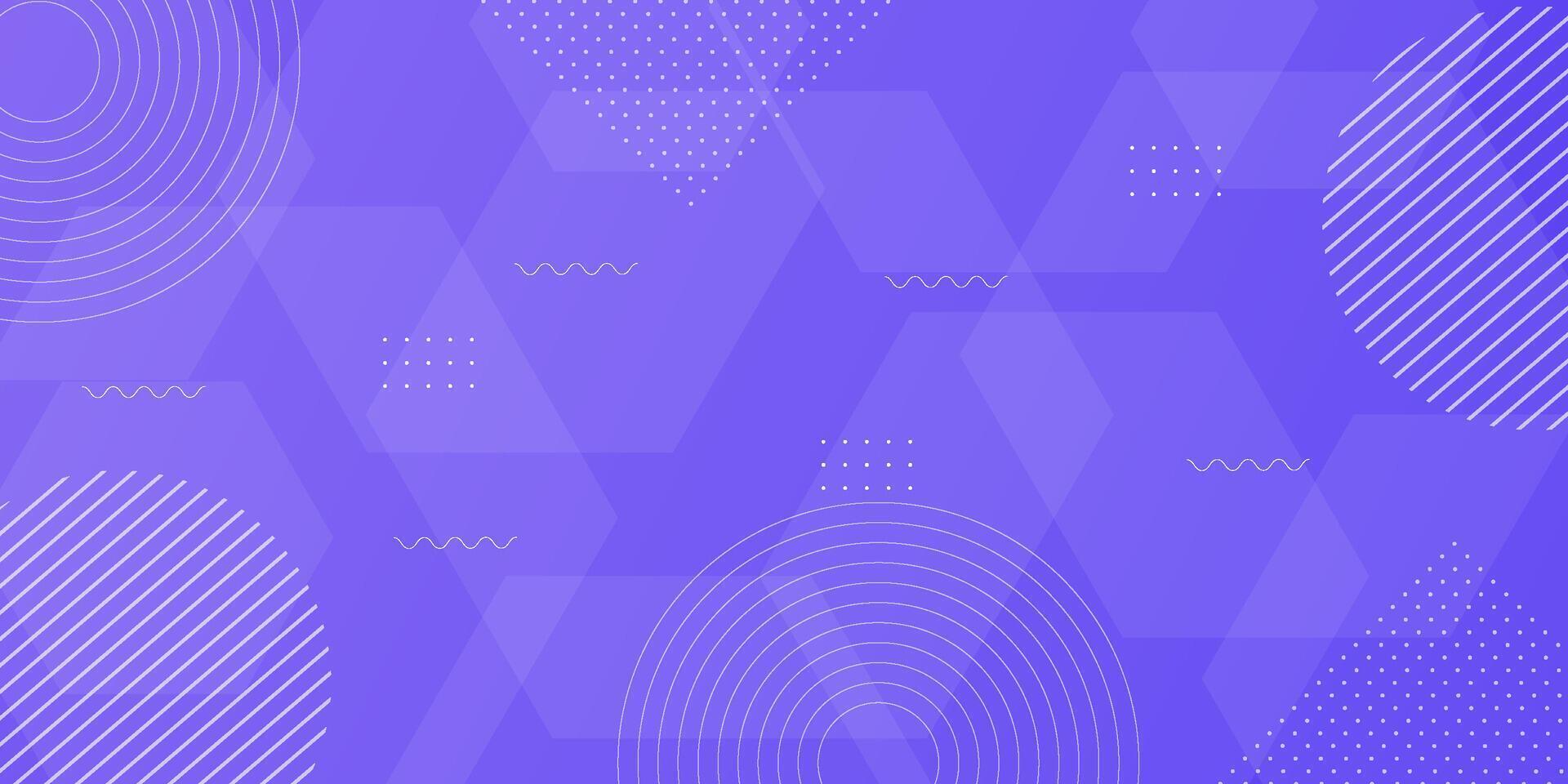 Modern abstract bright blue gradient illustration background with simple hexagon pattern. Cool ...