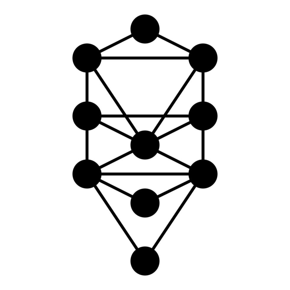Tree of Life Kabbalistic Symbol with Geometric 54937522 Vector Art at ... Tree of Life Kabbalistic Symbol with Geometric 54937522 Vector Art at ...