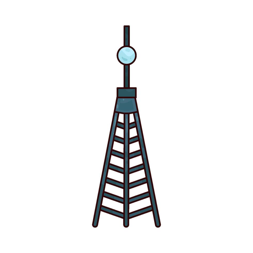 Radio Tower Technology Vector Art, Icons, and Graphics for Free Download