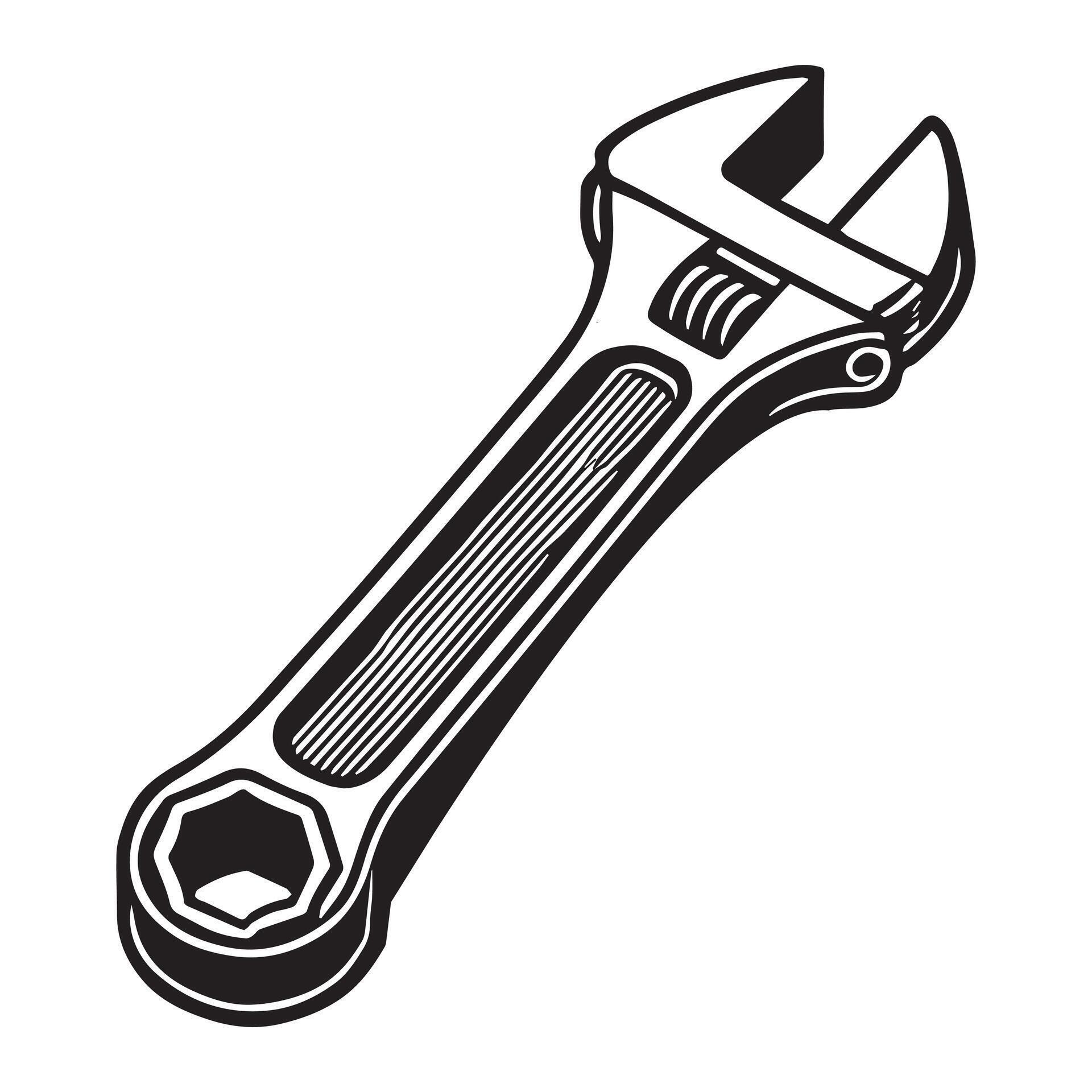 Professional Auto Garage Tools Illustration Artwork 54984934 Vector Art ...