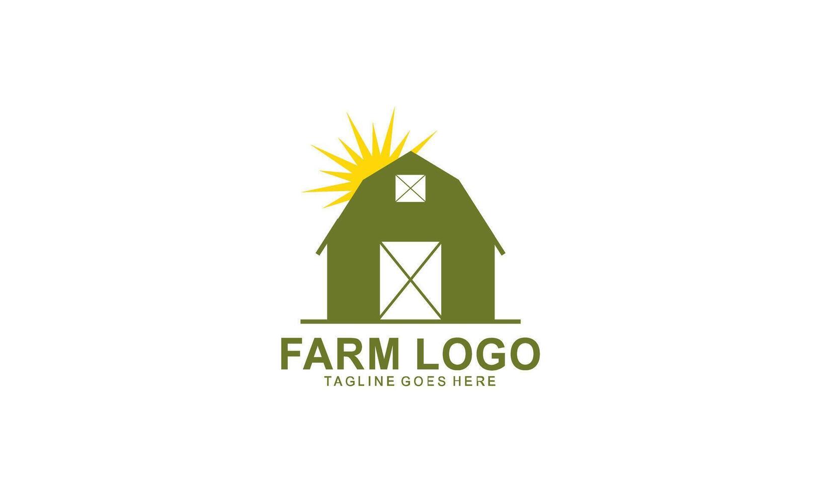 Barn farm logo icon design 55006291 Vector Art at Vecteezy