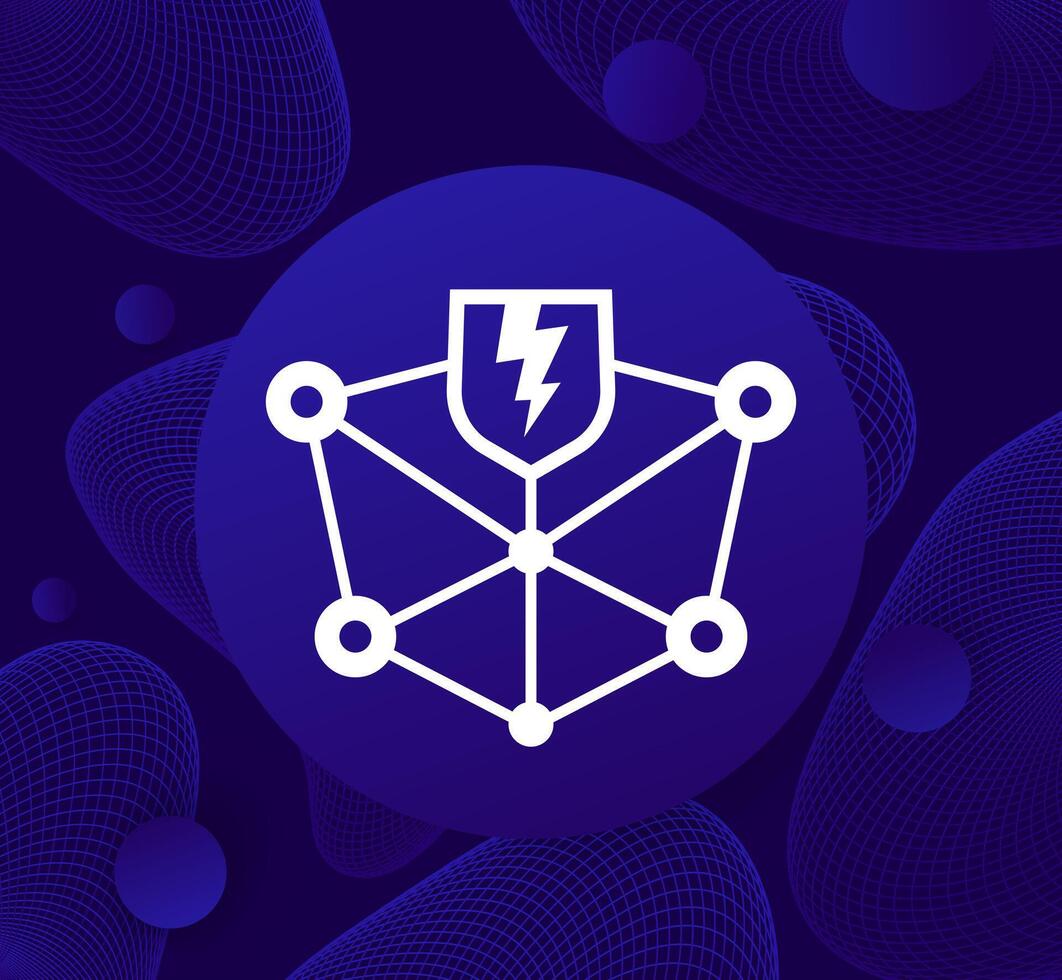 Blockchain Security Vulnerabilities Icon 55043849 Vector Art At Vecteezy