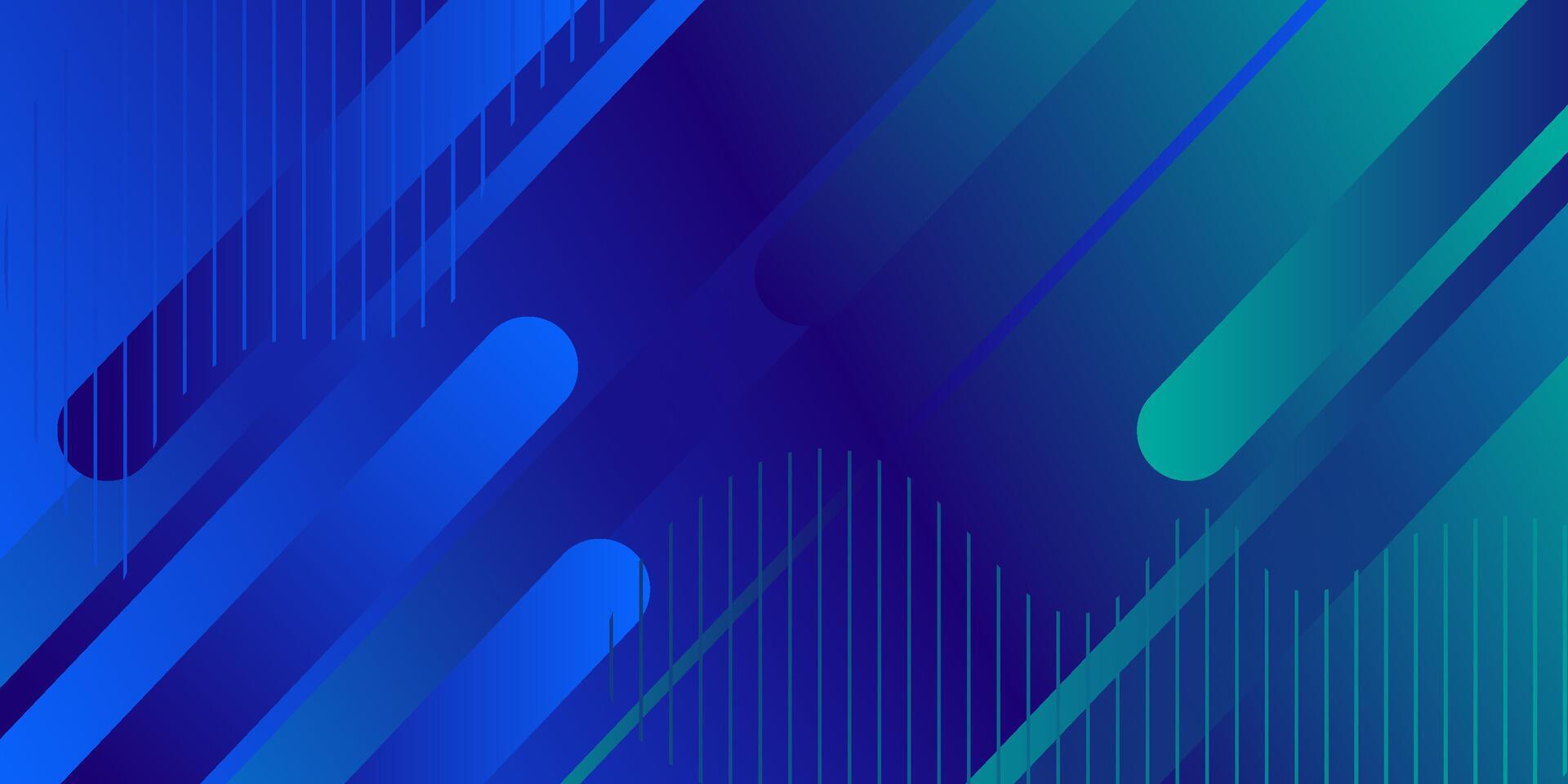 Abstract Blue Gradient Illustration Background With 3d View Blue
