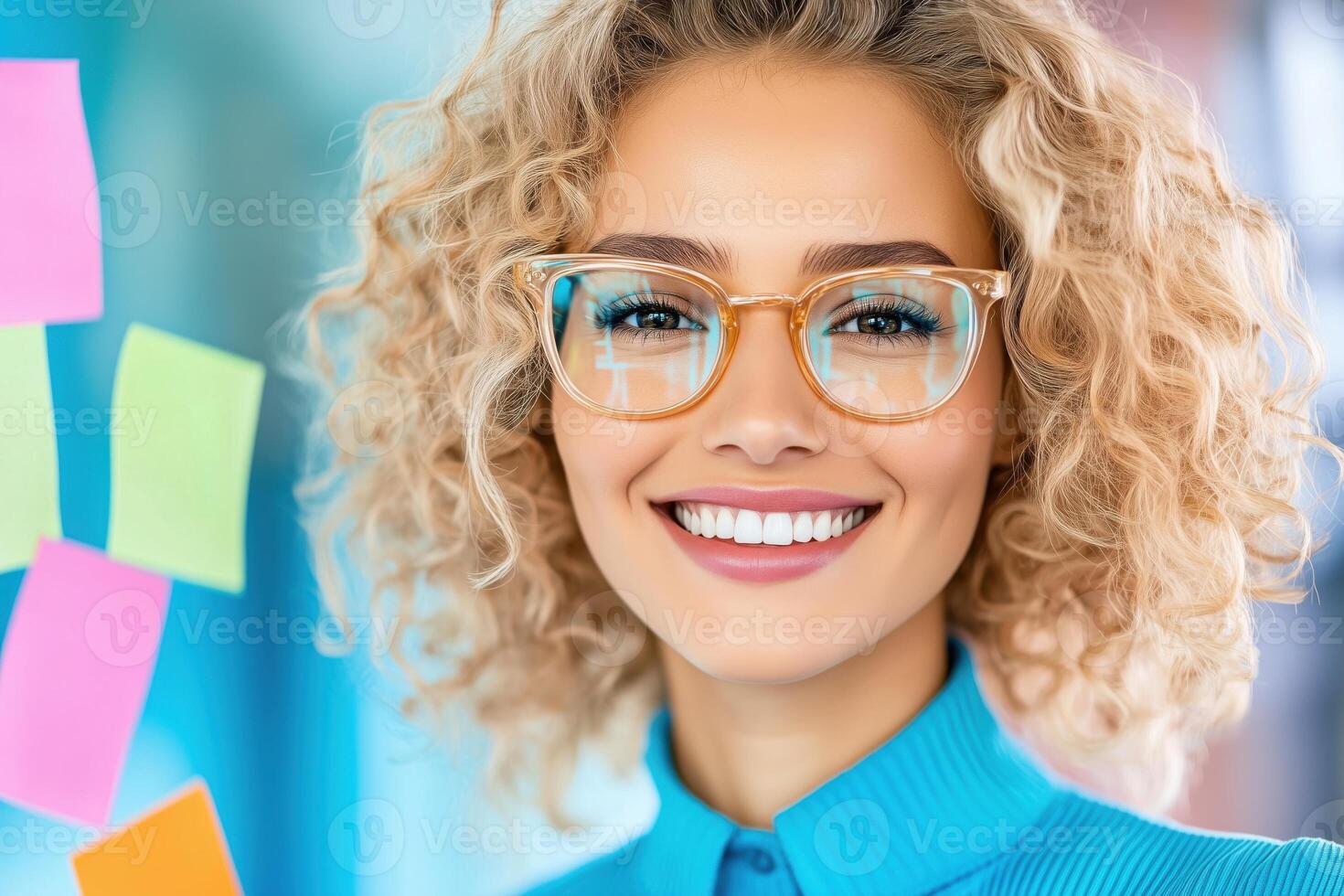 Creative Team Collaborates On Brainstorming Session For Innovative Project Using Sticky Notes In