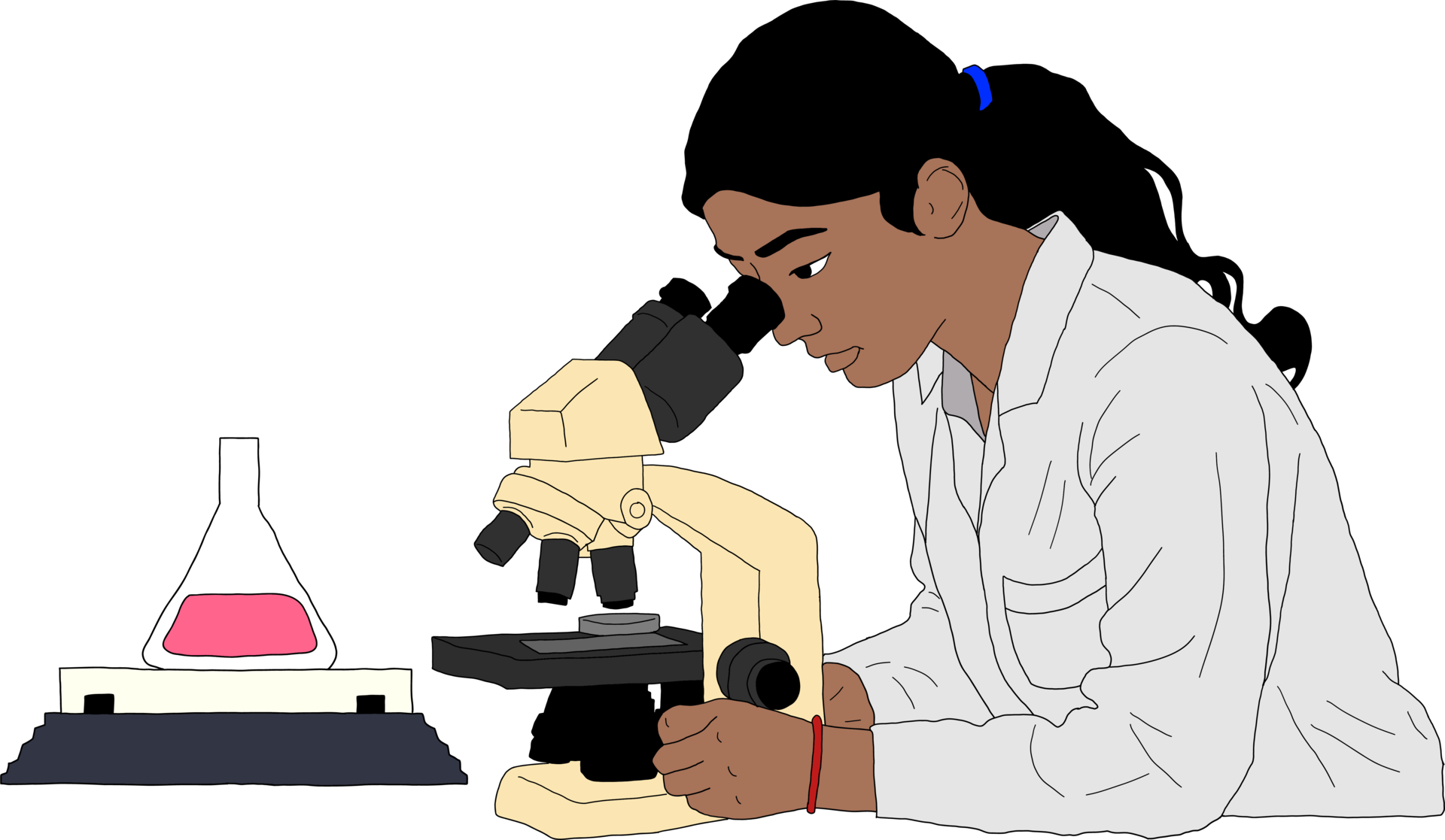 Female Scientist Using Microscope 55076551 PNG Female Scientist Using Microscope 55076551 PNG