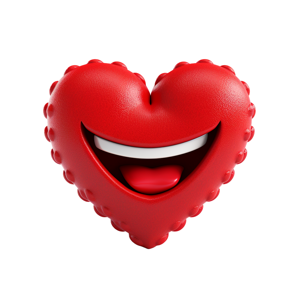 Happy red heart smiling Valentines Day love joy 55080862 PNG Happy red heart smiling Valentines Day love joy 55080862 PNG