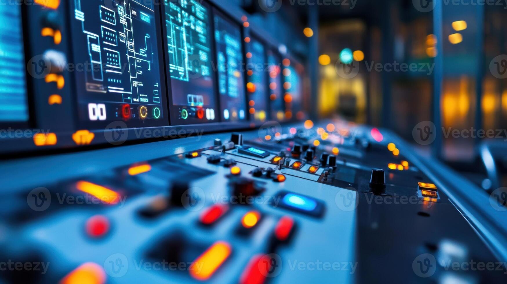 Control panel monitoring system showing manufacturing process data 55098328 Stock Photo at Vecteezy
