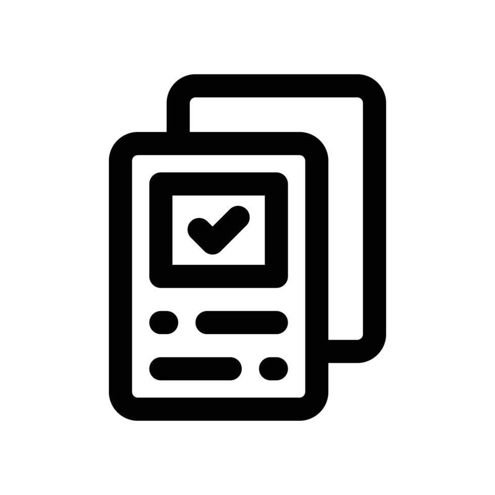 document line icon 55107808 Vector Art at Vecteezy