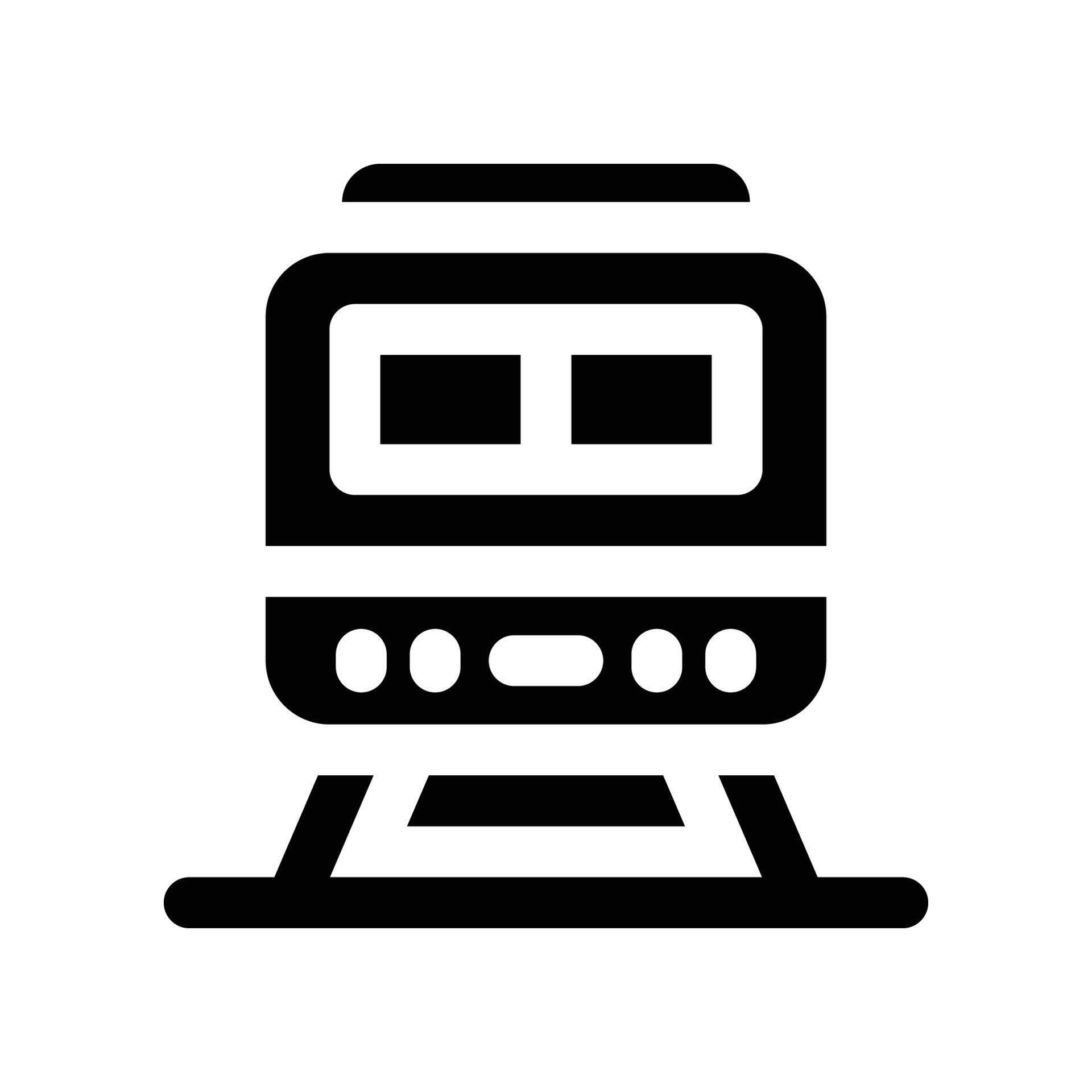 train solid icon 55108555 Vector Art at Vecteezy