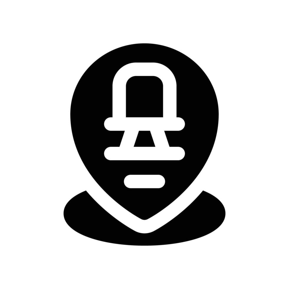 location solid icon 55108618 Vector Art at Vecteezy