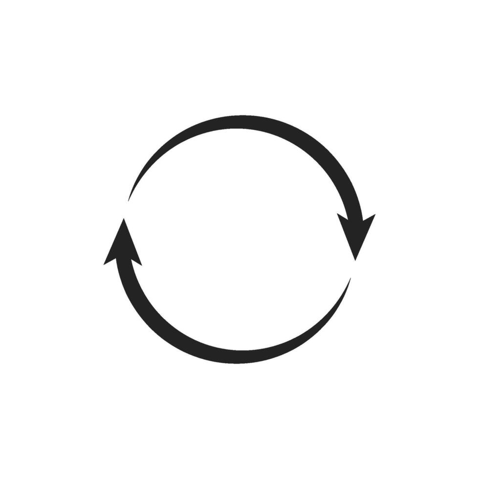 This Icon Represents Circular Arrows Indicating Refresh Or Reload Actions Commonly Used In