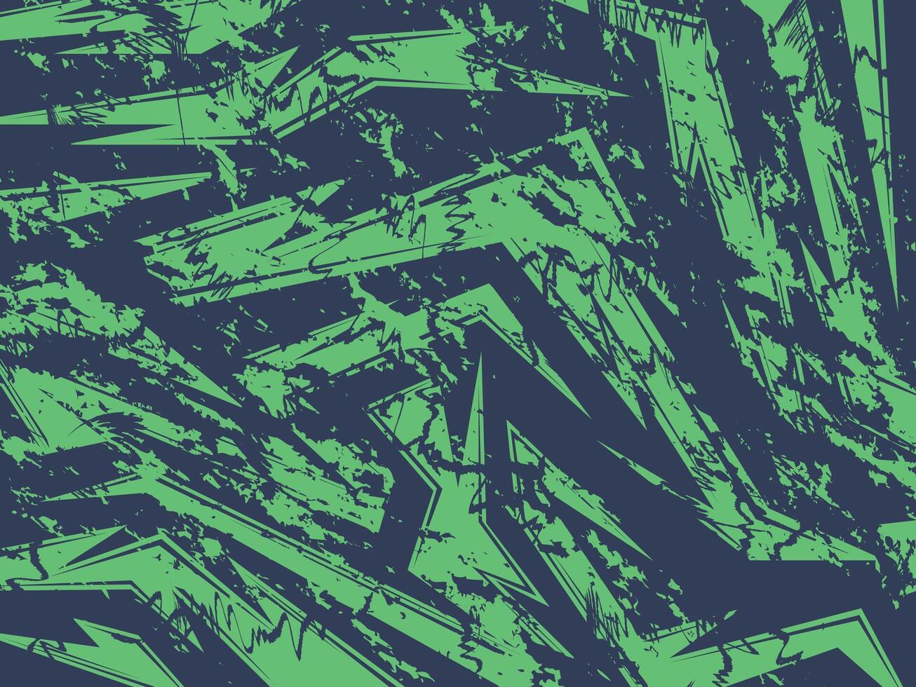 Abstract Green and Black Geometric Pattern with Sharp Angular Details ...