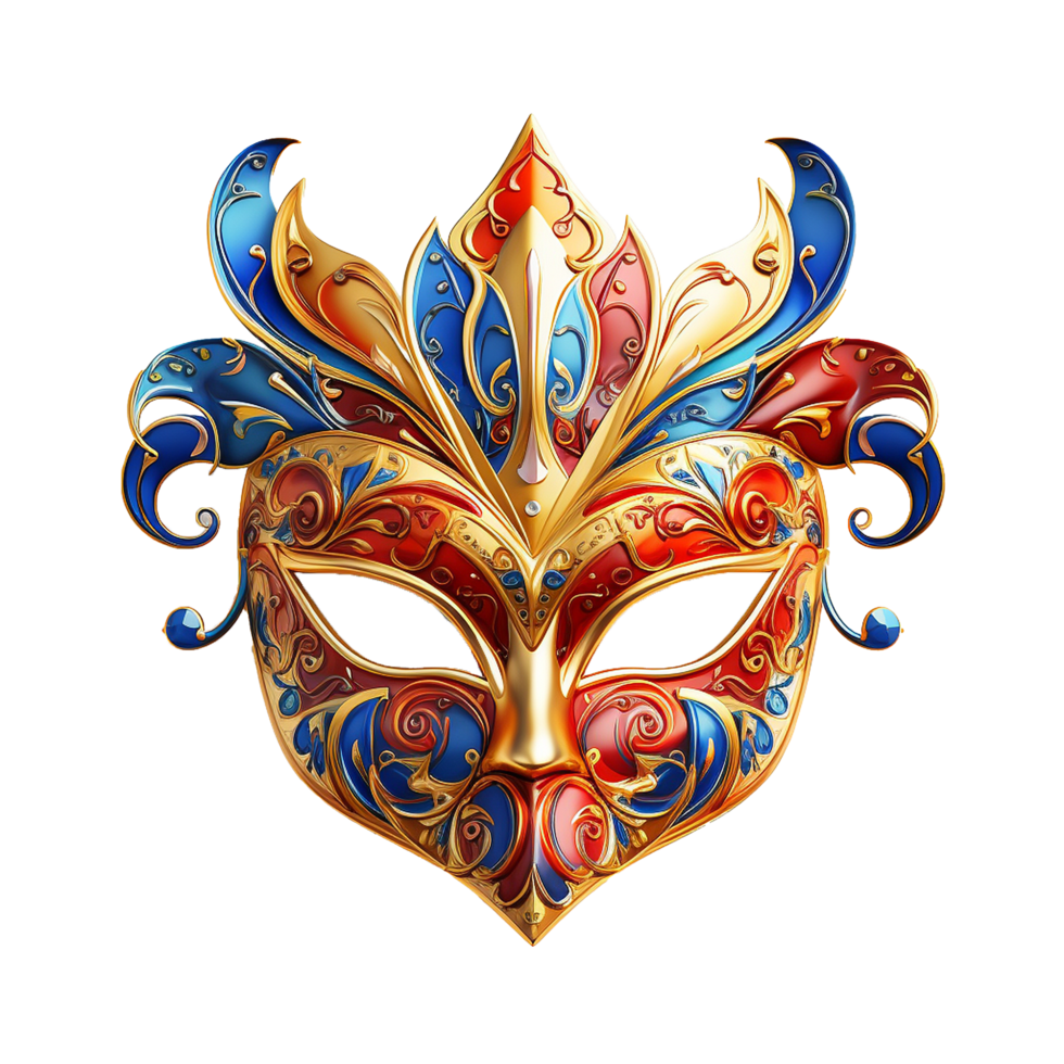 Ornate Venetian Carnival Mask Red Blue Gold Design, 55131240 PNG Ornate Venetian Carnival Mask Red Blue Gold Design, 55131240 PNG