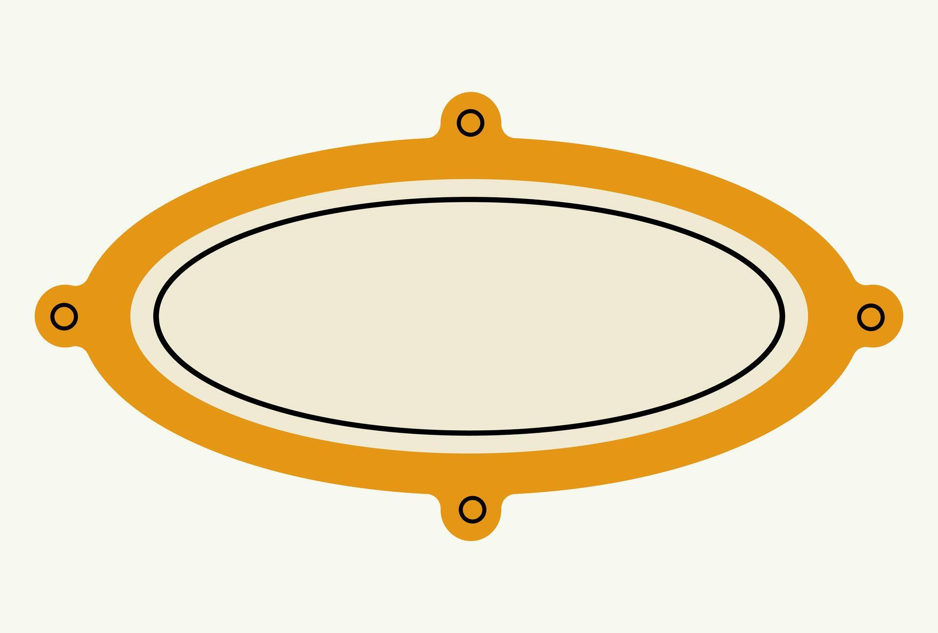 Hand drawn colorful sketched frame. Elegant retro framework. Modern ...