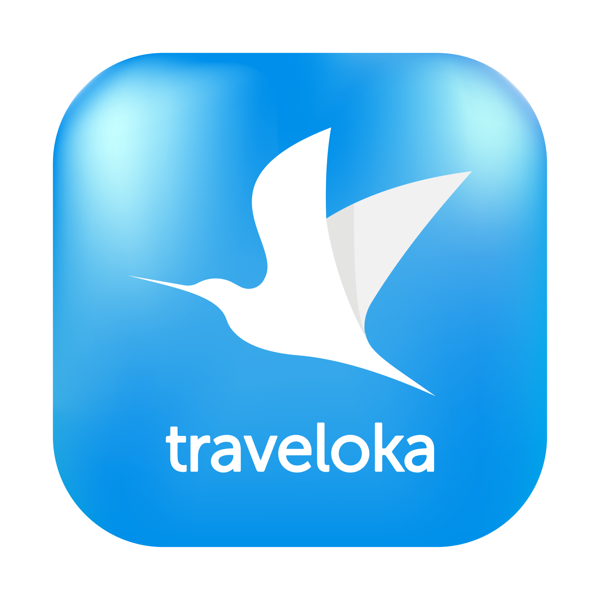 Traveloka logo, square rounded traveloka logo, traveloka logo free download 55138490 PNG