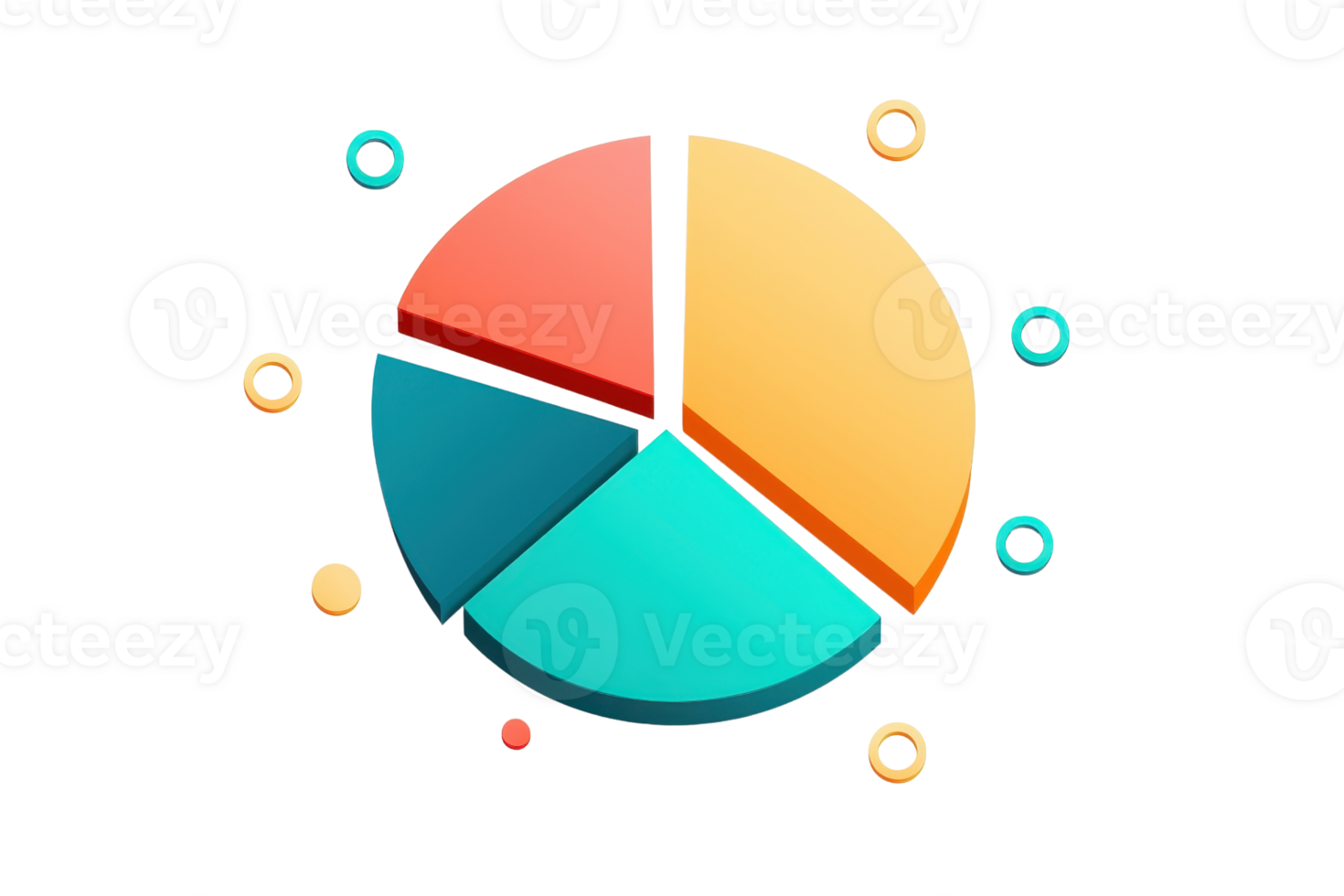 3d Pie Chart Illustrator