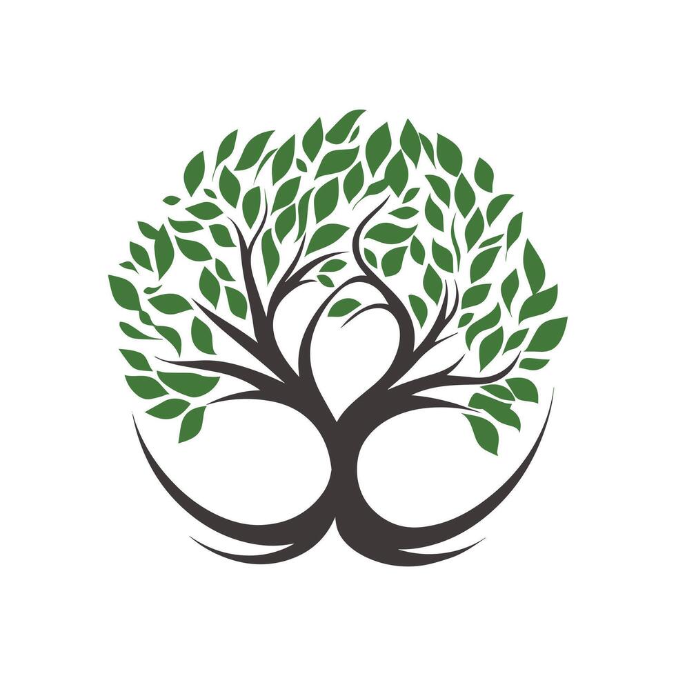 Green Tree Logo Clipart Abstract Eco Illustration 55144492 Vector Art ...