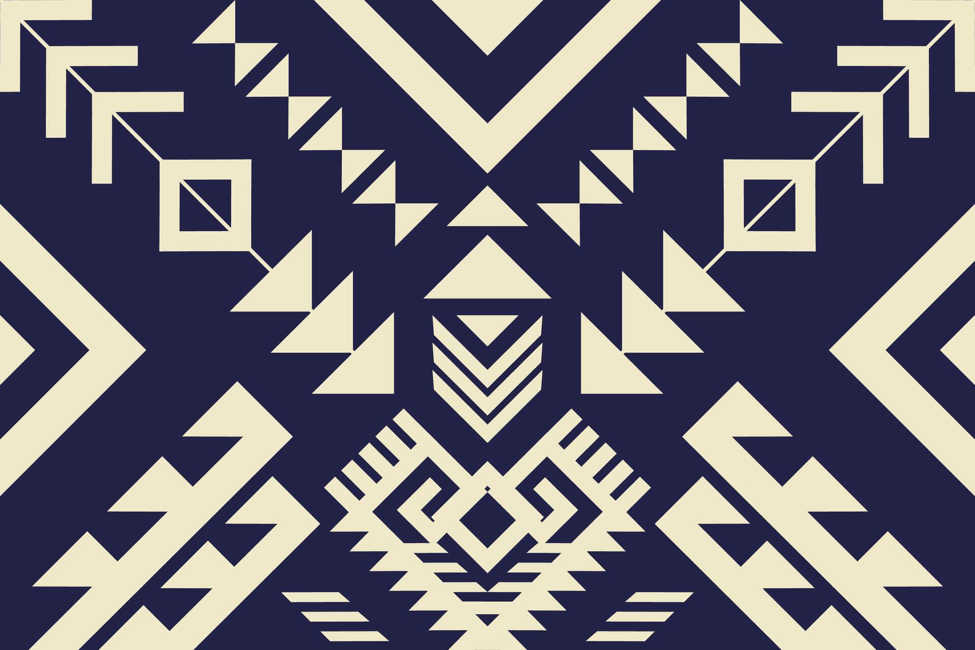 Tribal geometric background. Ethnic seamless pattern. Aztec Boho ...