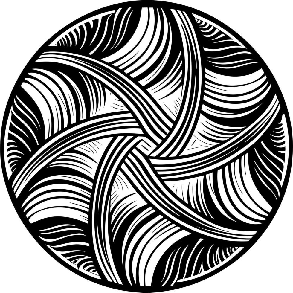Stylish Abstract Texture And Line Graphic Pattern For Textile Design