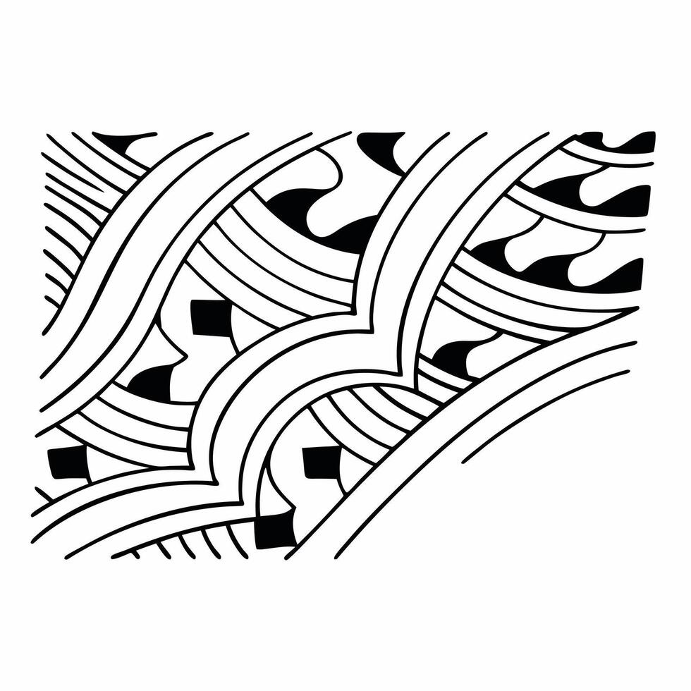 Stylish Abstract Texture And Line Graphic Pattern For Textile Design
