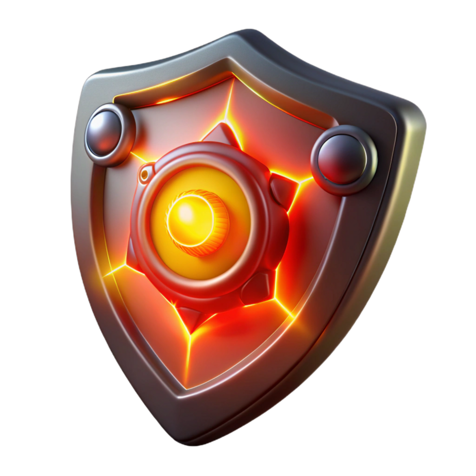 Glowing Shield Cyber Security Icon 55180266 PNG Glowing Shield Cyber Security Icon 55180266 PNG
