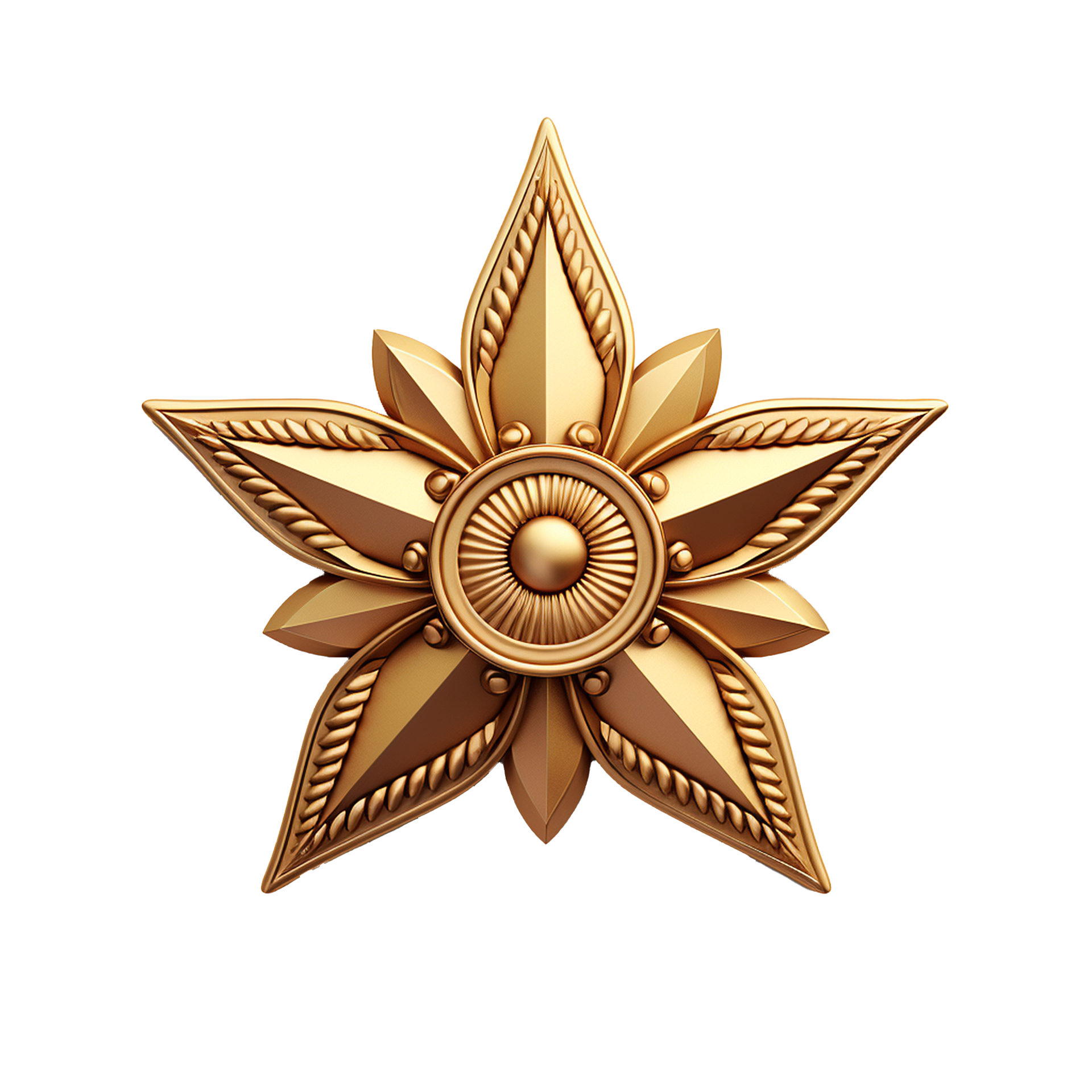 Ornate Gold Star Decorative Element Luxury Design 55181115 PNG Ornate Gold Star Decorative Element Luxury Design 55181115 PNG