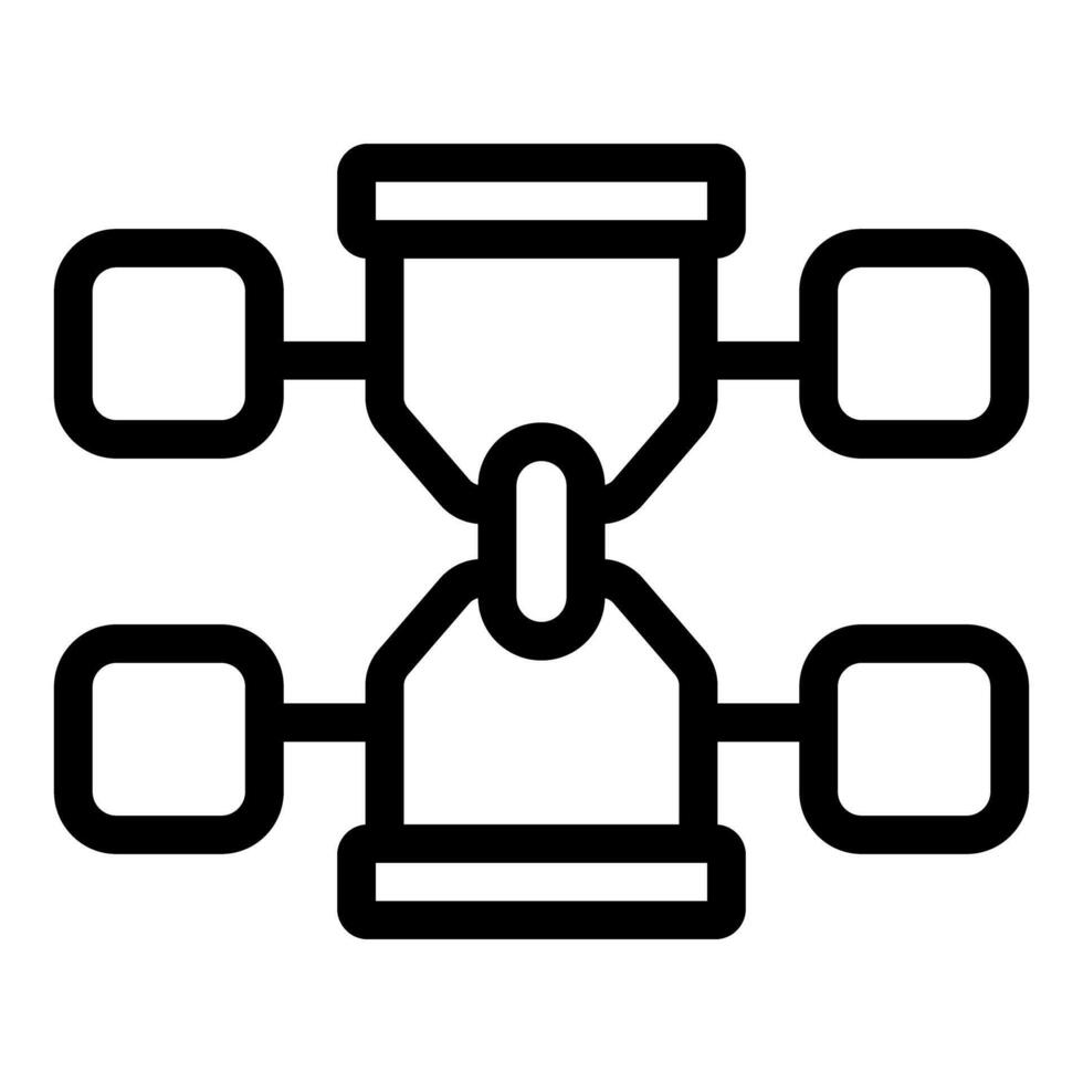 Blockchain technology connecting multiple devices securely and efficiently 55190412 Vector Art ...