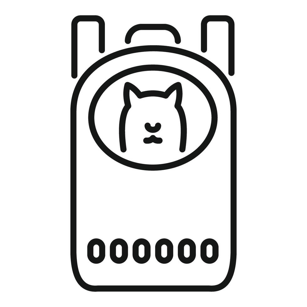 Smart cat door recognizing cat face with facial recognition technology ...