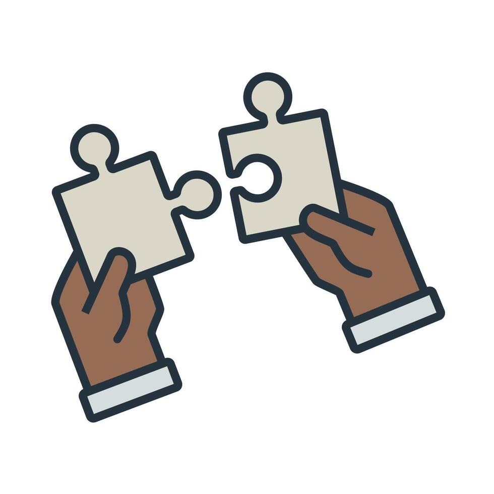 problem solving icons isolated on White Background. 55225737 Vector Art ...