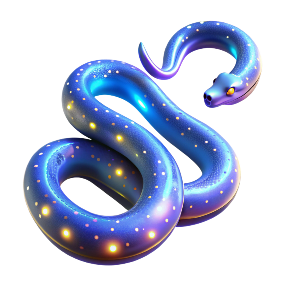 Glowing Snake 3D Render 55241258 PNG Glowing Snake 3D Render 55241258 PNG