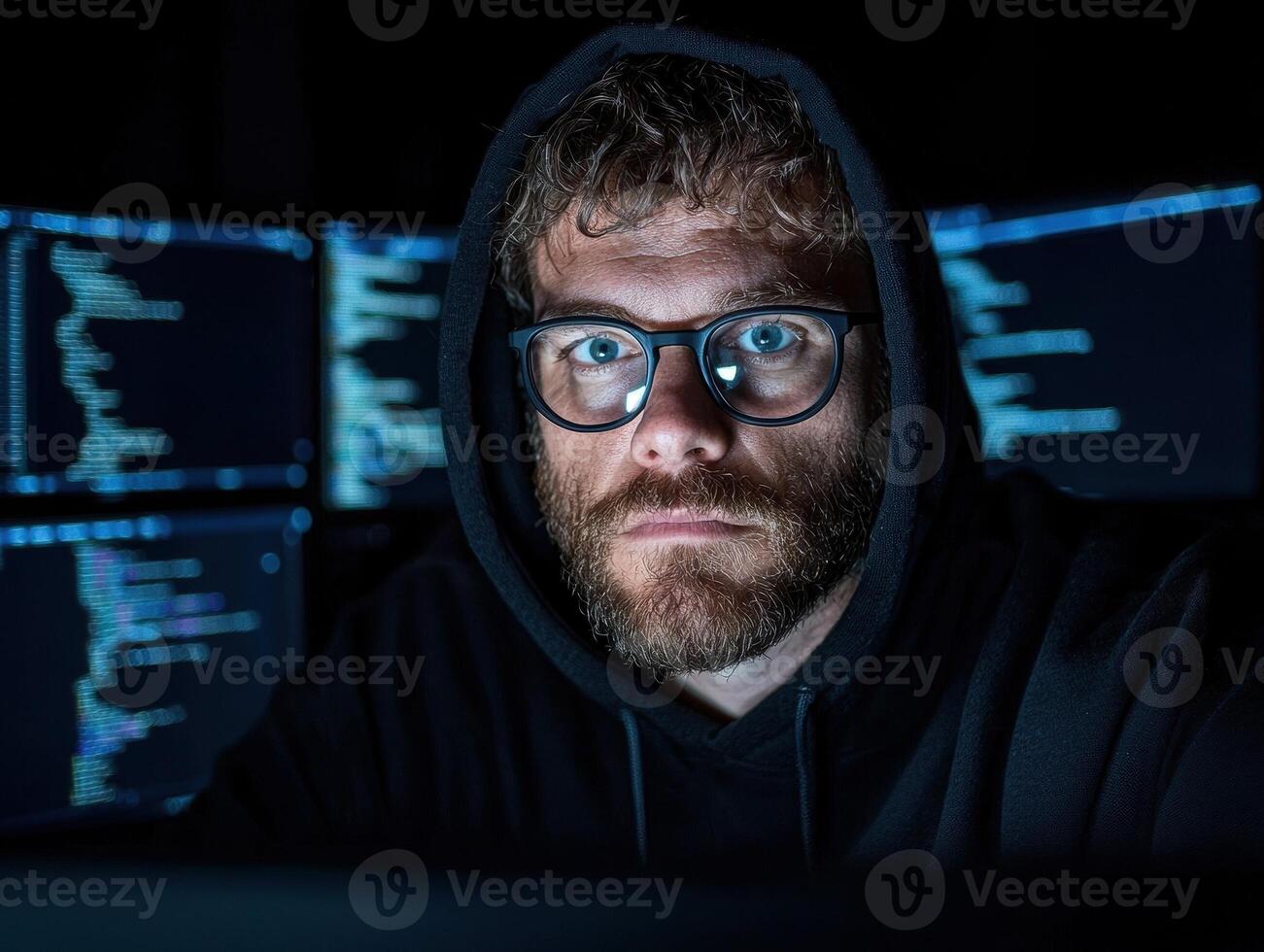 Focused programmer working late at night. 55278950 Stock Photo at Vecteezy Focused programmer working late at night. 55278950 Stock Photo at Vecteezy