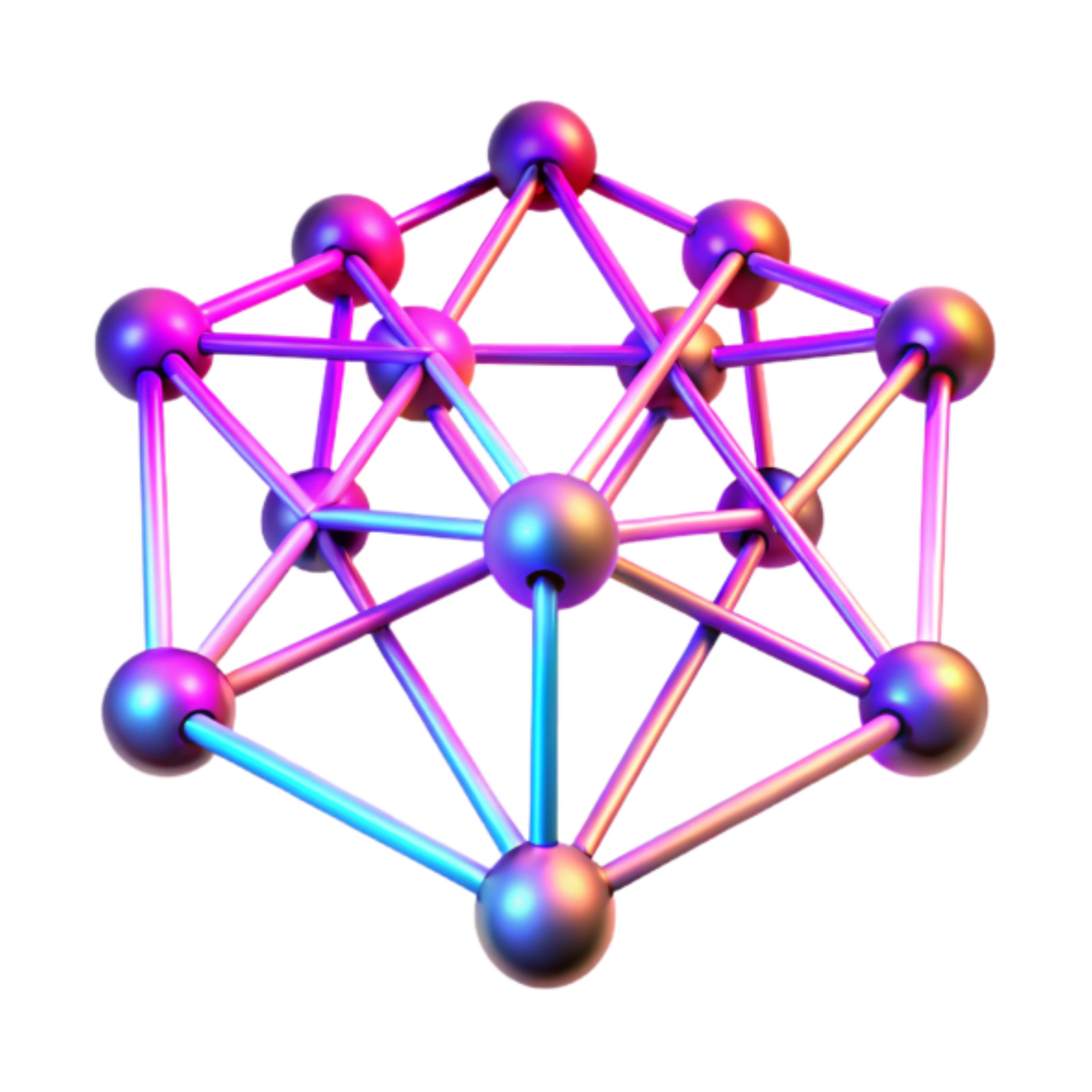 Abstract Render Of A Complex Molecular Structure Network 55327168 Png