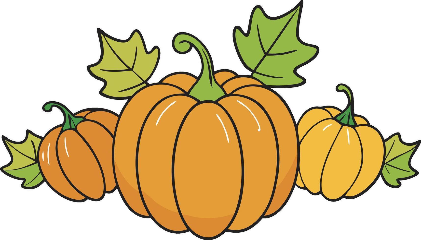 pumpkins clip art free download 55334722 Vector Art at Vecteezy