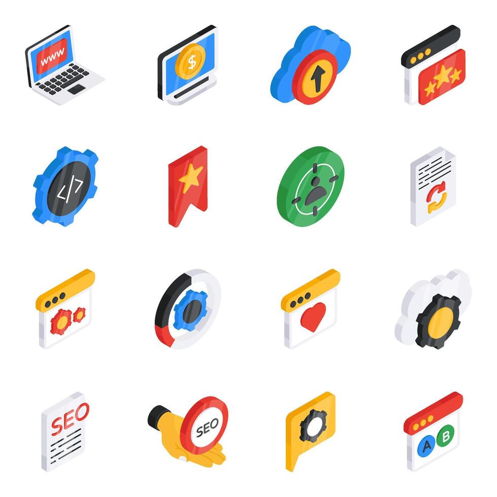 Set of Programming Isometric Icons 55337513 Vector Art at Vecteezy Set of Programming Isometric Icons 55337513 Vector Art at Vecteezy