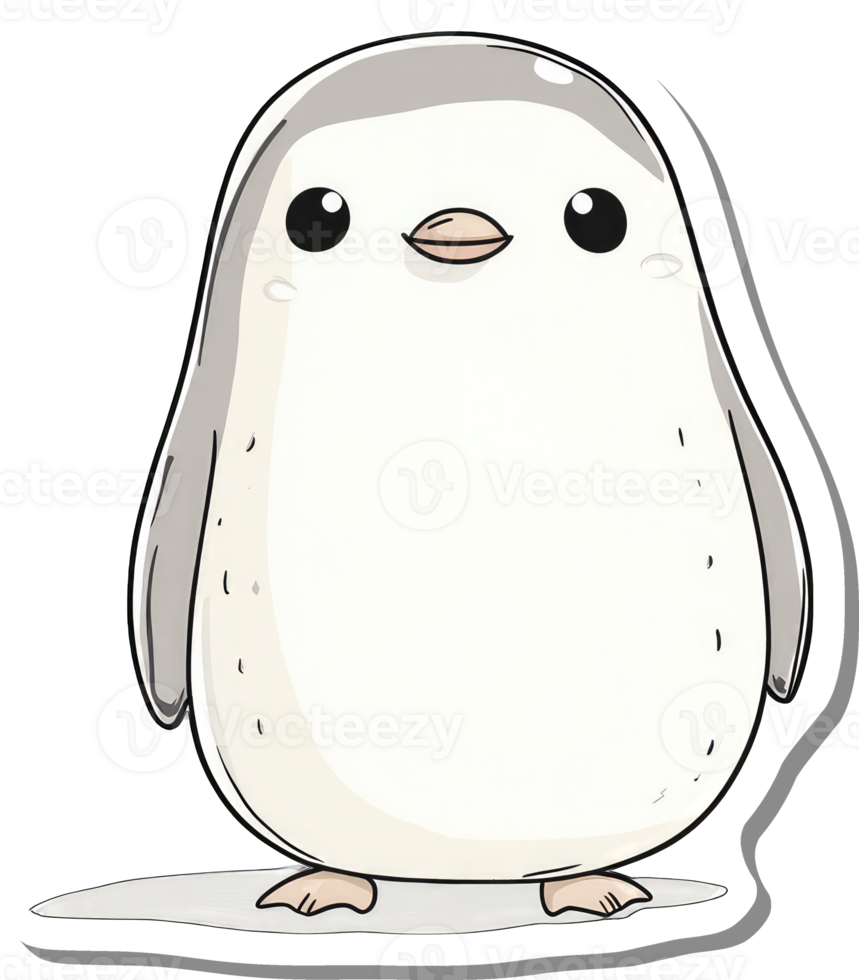 Adorable Cartoon Penguin Illustration Design 55383146 PNG