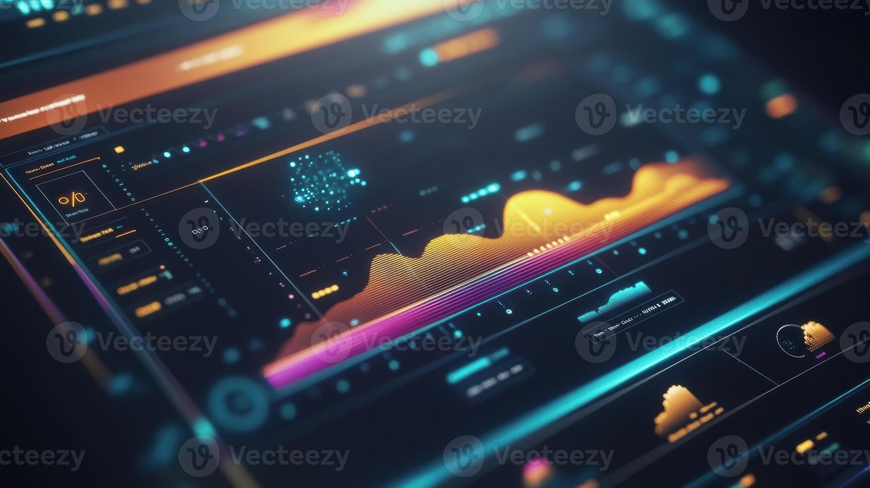 A Closeup Of A Computer Screen Featuring Predictive Analytics Software