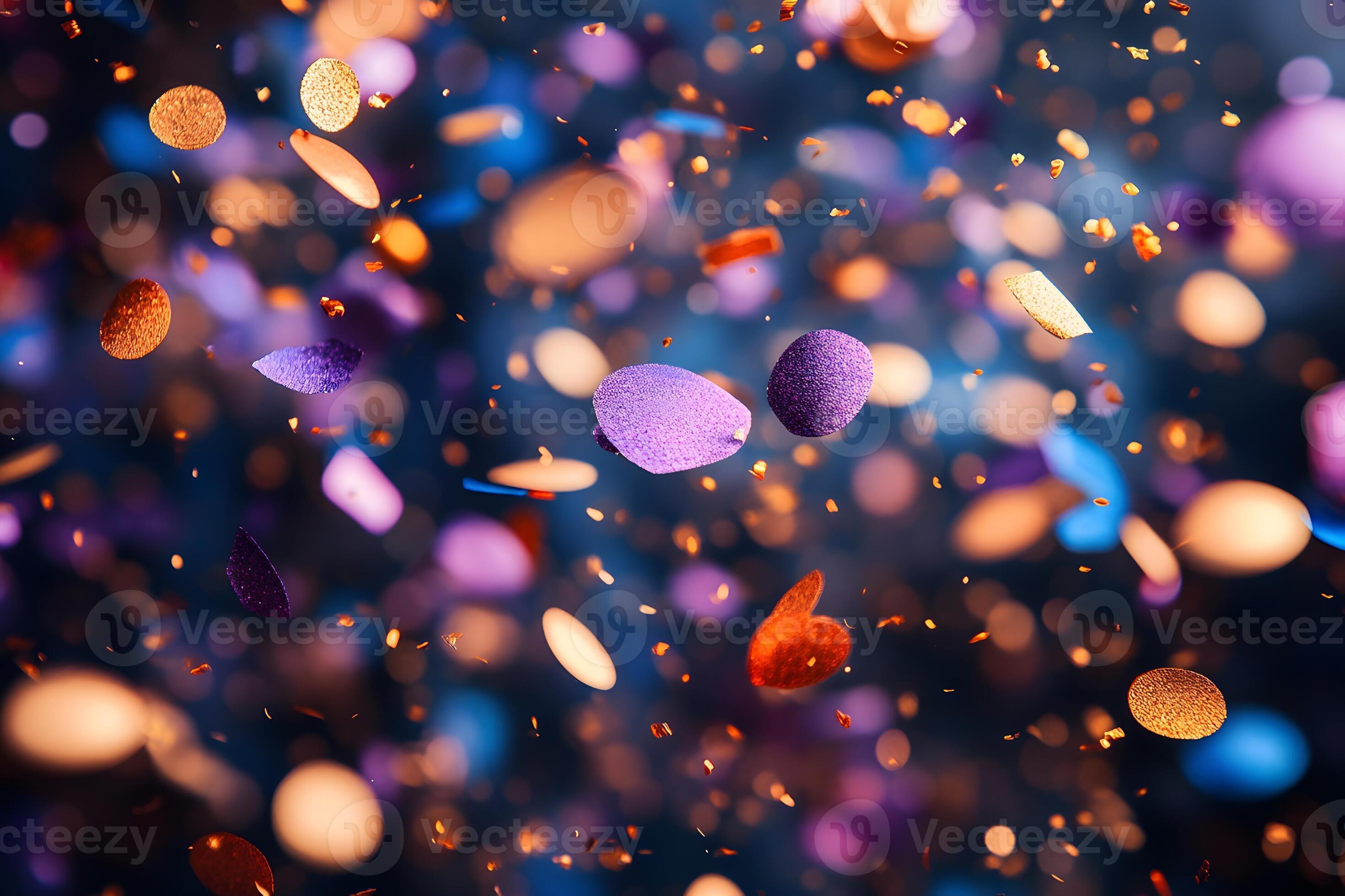 Colorful Confetti Explosion for Festive Celebrations and Party Designs 55418532 Stock Photo at ...
