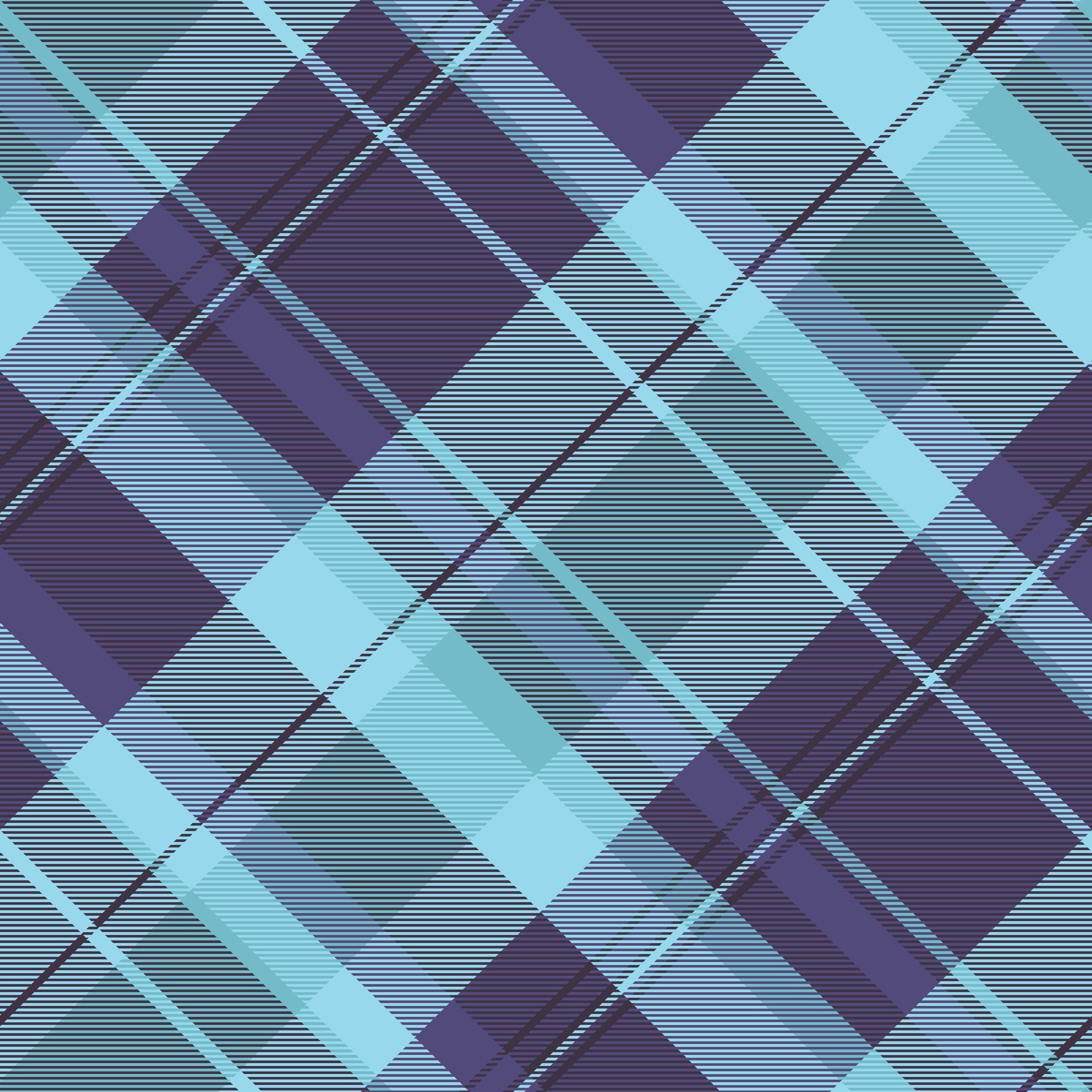 Azul check background seamless, artistic textile fabric pattern. School texture plaid tartan in ...