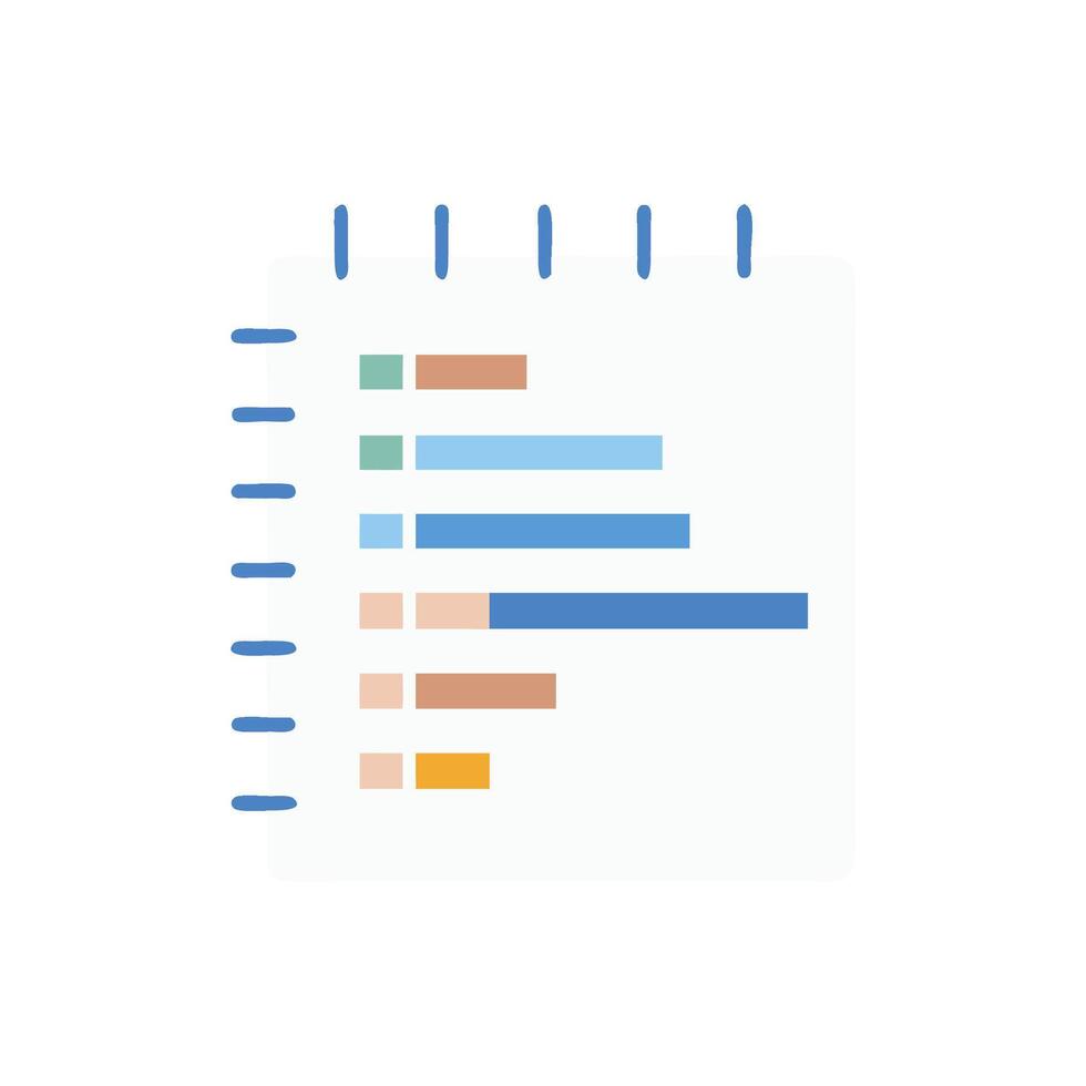 icono de Gantt gráfico para Planificación 55435694 Vector en Vecteezy