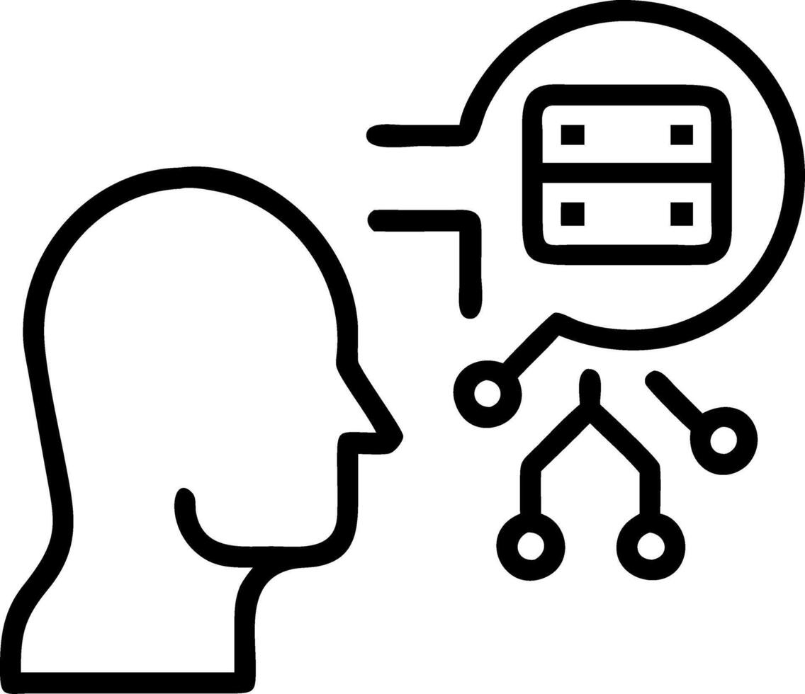 Plain Background Of Data Analyst Using Machine Learning For Digital Transformation With Copy