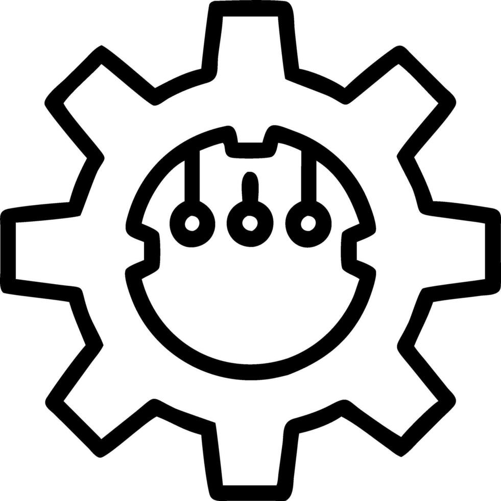 Macro shot of mechanical cog with digital code engraving and copy space ...