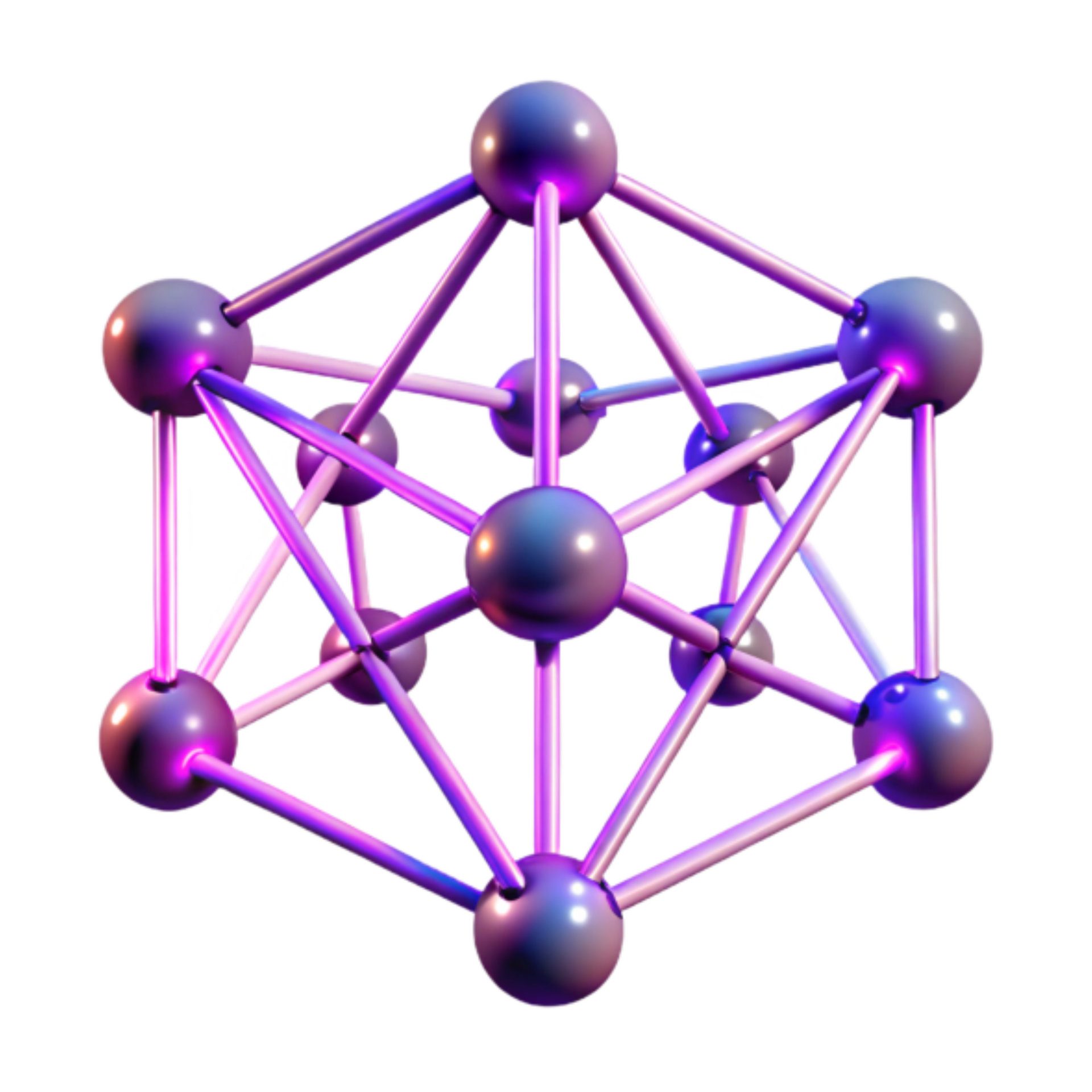 3d Render Of A Complex Molecular Structure Abstract Network
