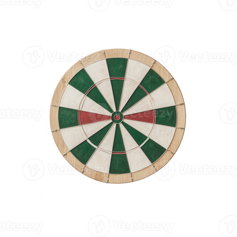 A classic dartboard with colorful segments ready for an exciting game ... A classic dartboard with colorful segments ready for an exciting game ...