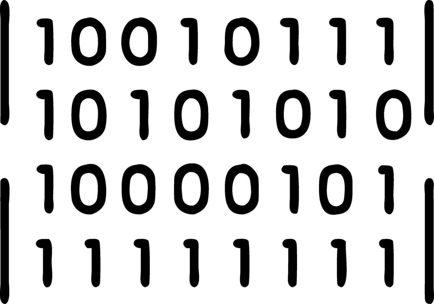 Plain Blue Background With Subtle Binary Code Pattern 55458120 Vector Art At Vecteezy