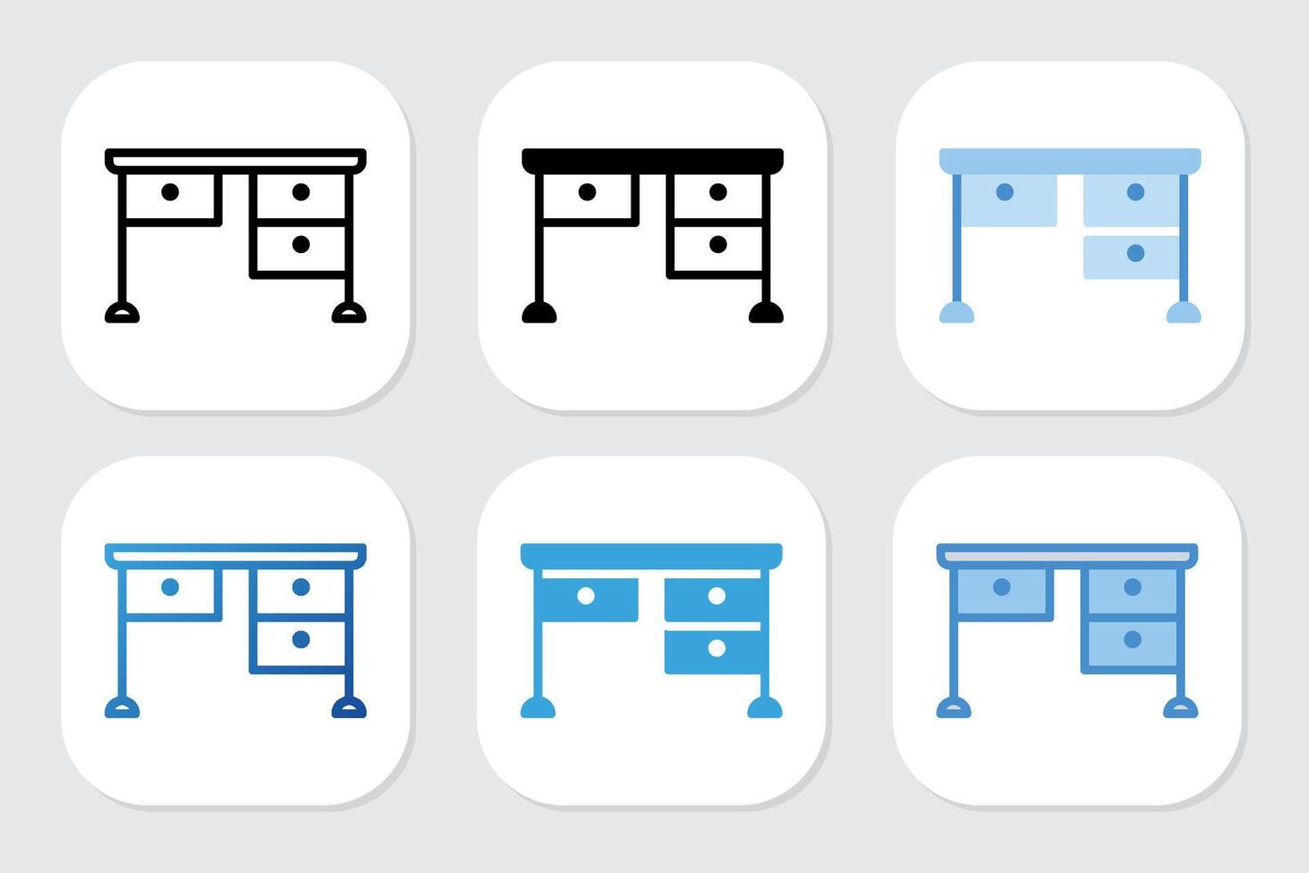 Workbench icons with various design styles 55477137 Vector Art at Vecteezy